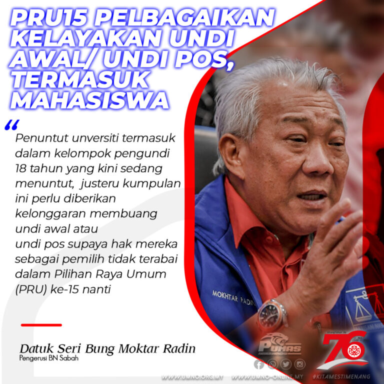 PRU15 Pelbagaikan Kelayakan Undi Awal/ Undi Pos, Termasuk Mahasiswa ...