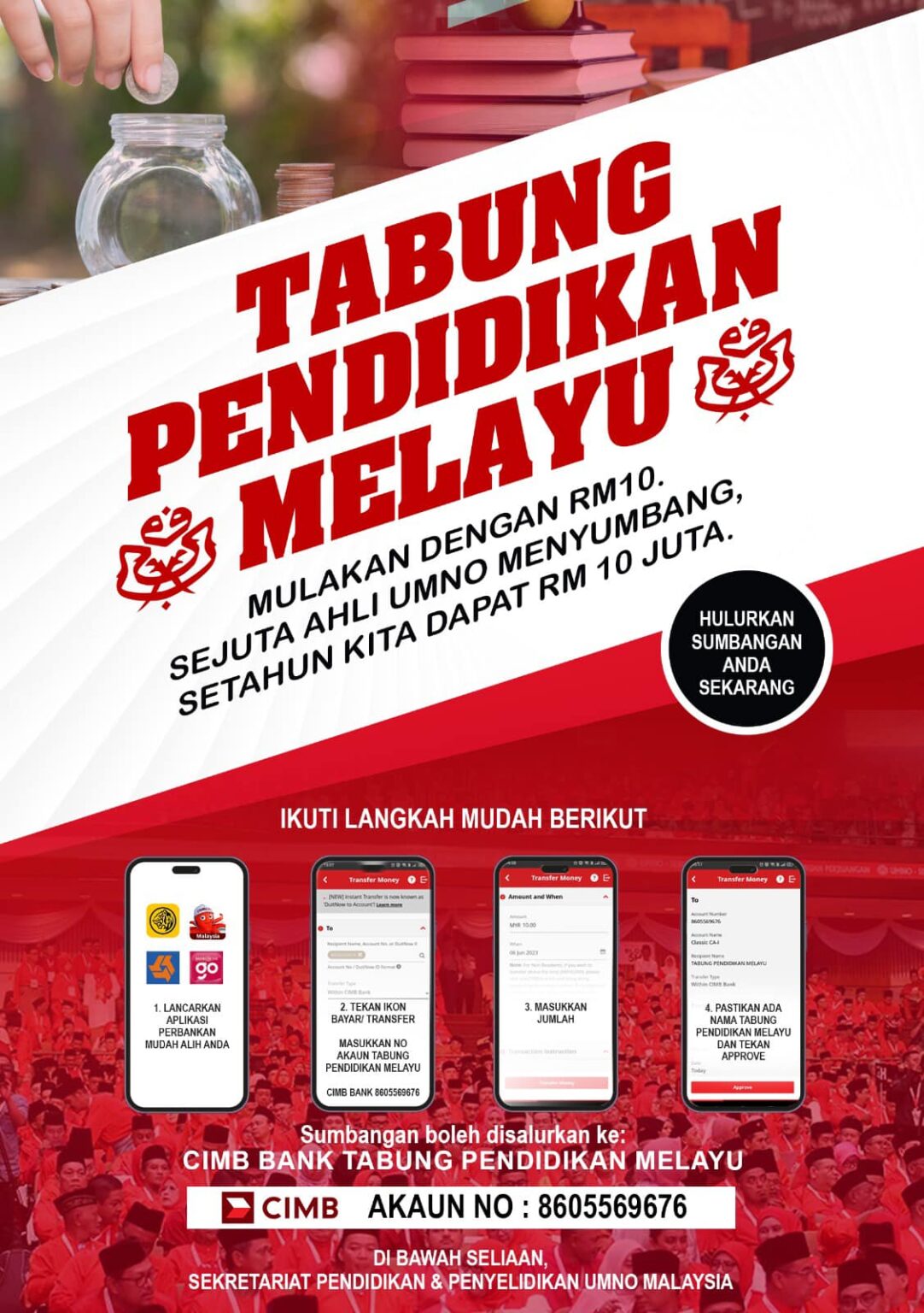 Logo Rasmi 78 Tahun UMNO - UMNO Online