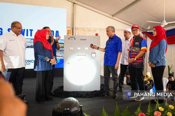Rasmikan Projek Biogas Kilang Sawit RISDA