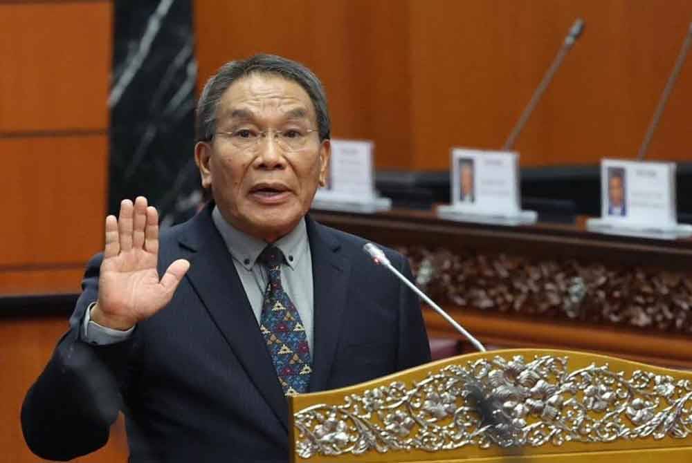 Mutang Tagal Dilantik Yang Dipertua Dewan Negara Ke-20