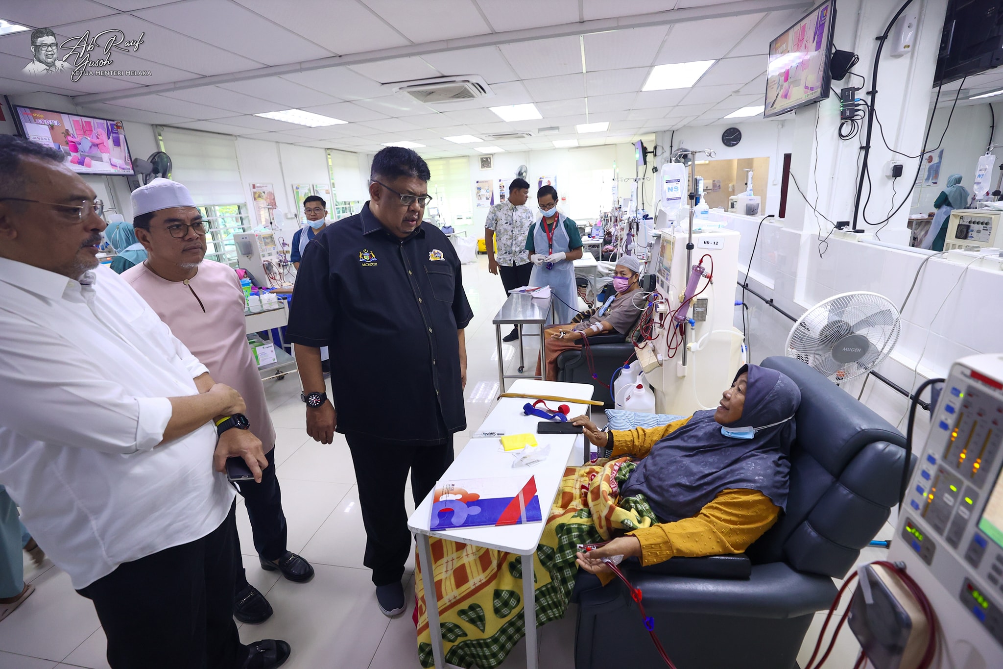 Menyantuni Pesakit Yang Mendapatkan Rawatan
