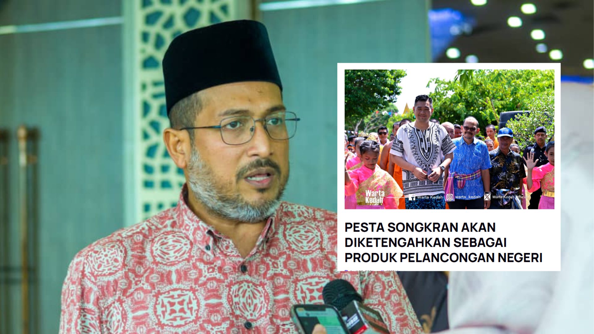 Pesta Songkran: UMNO Kedah Desak Kerajaan Negeri Buat Pendirian Rasmi