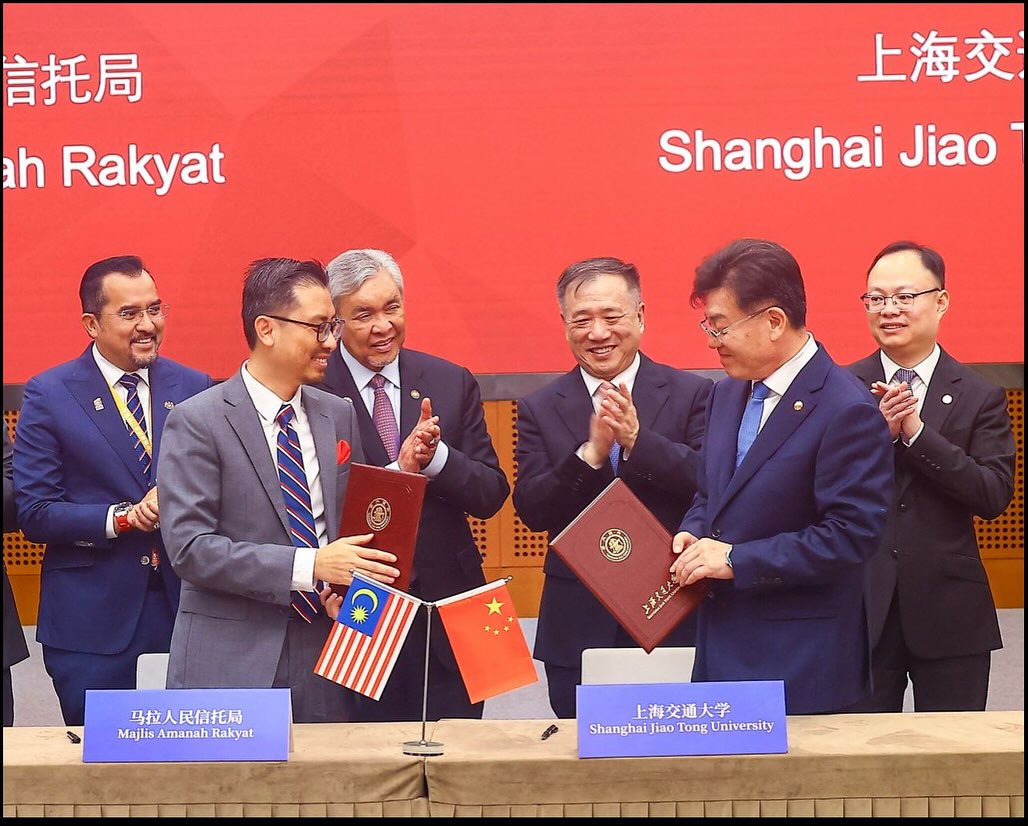 Perkukuh TVET: MARA Meterai MoU Bersama Shanghai Jiao Tong Universiti