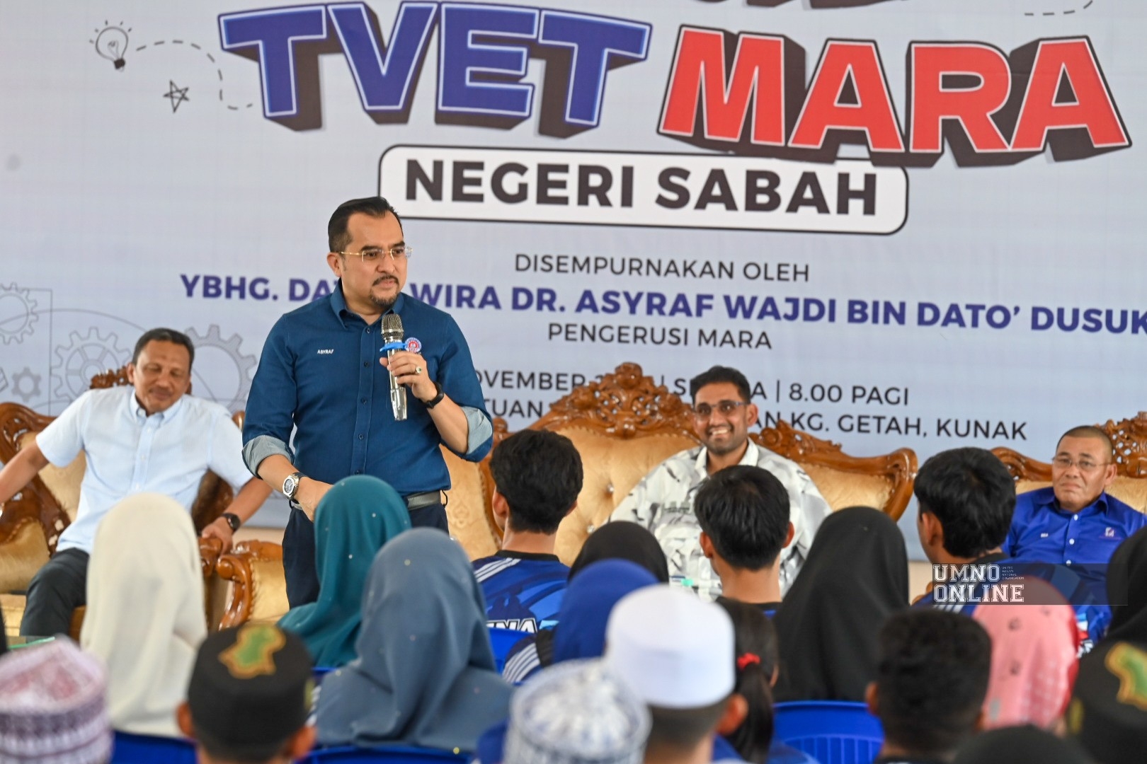 Merasmikan Jelajah TVET MARA Negeri Sabah