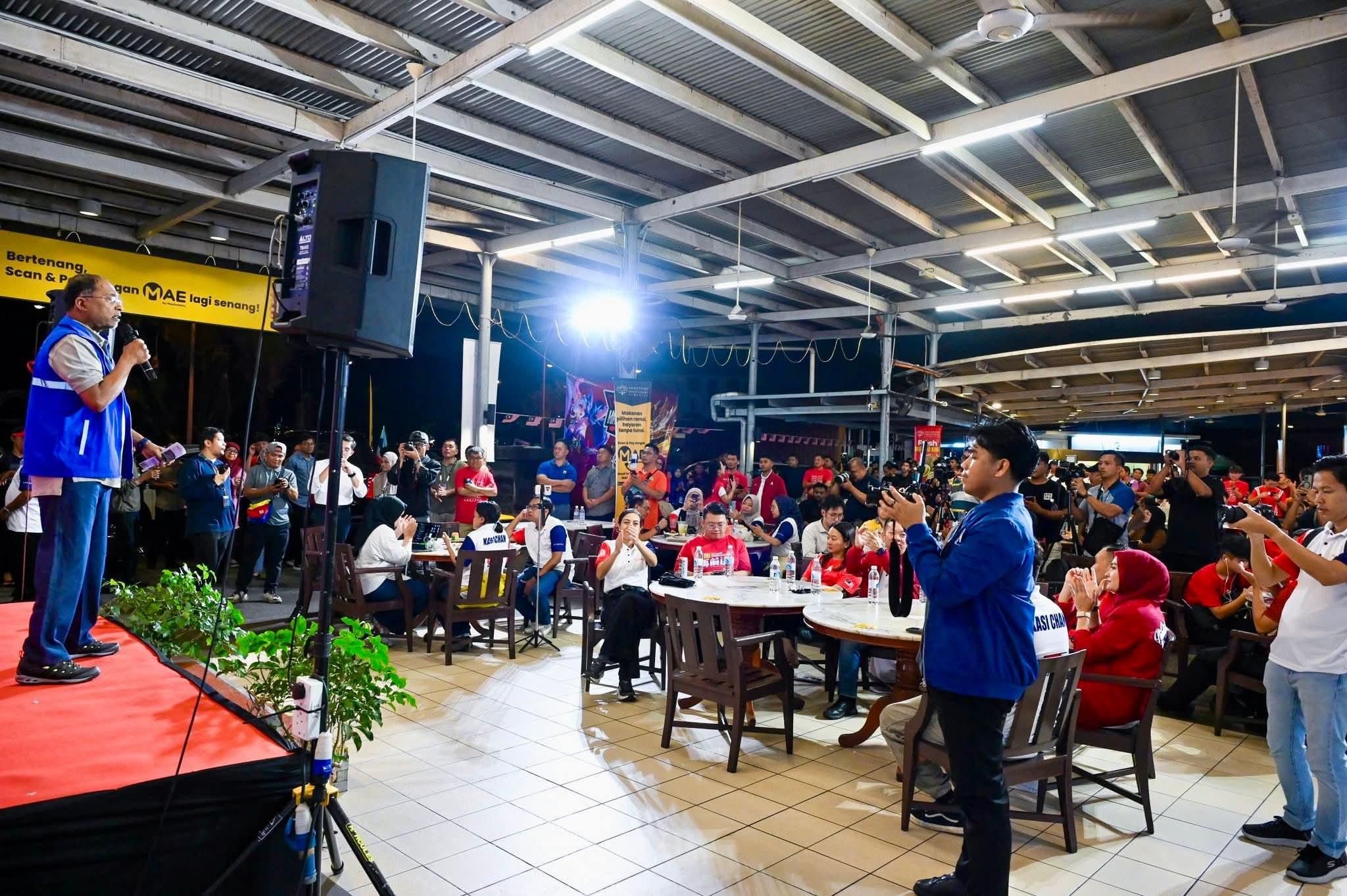 SUA BN Bantu Kempen Calon Kerajaan Perpaduan