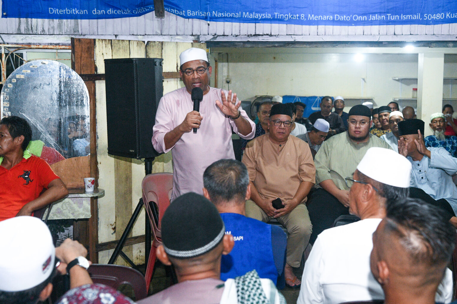Azeez Rahim Turun Padang Bantu Calon BN Dun Sekong