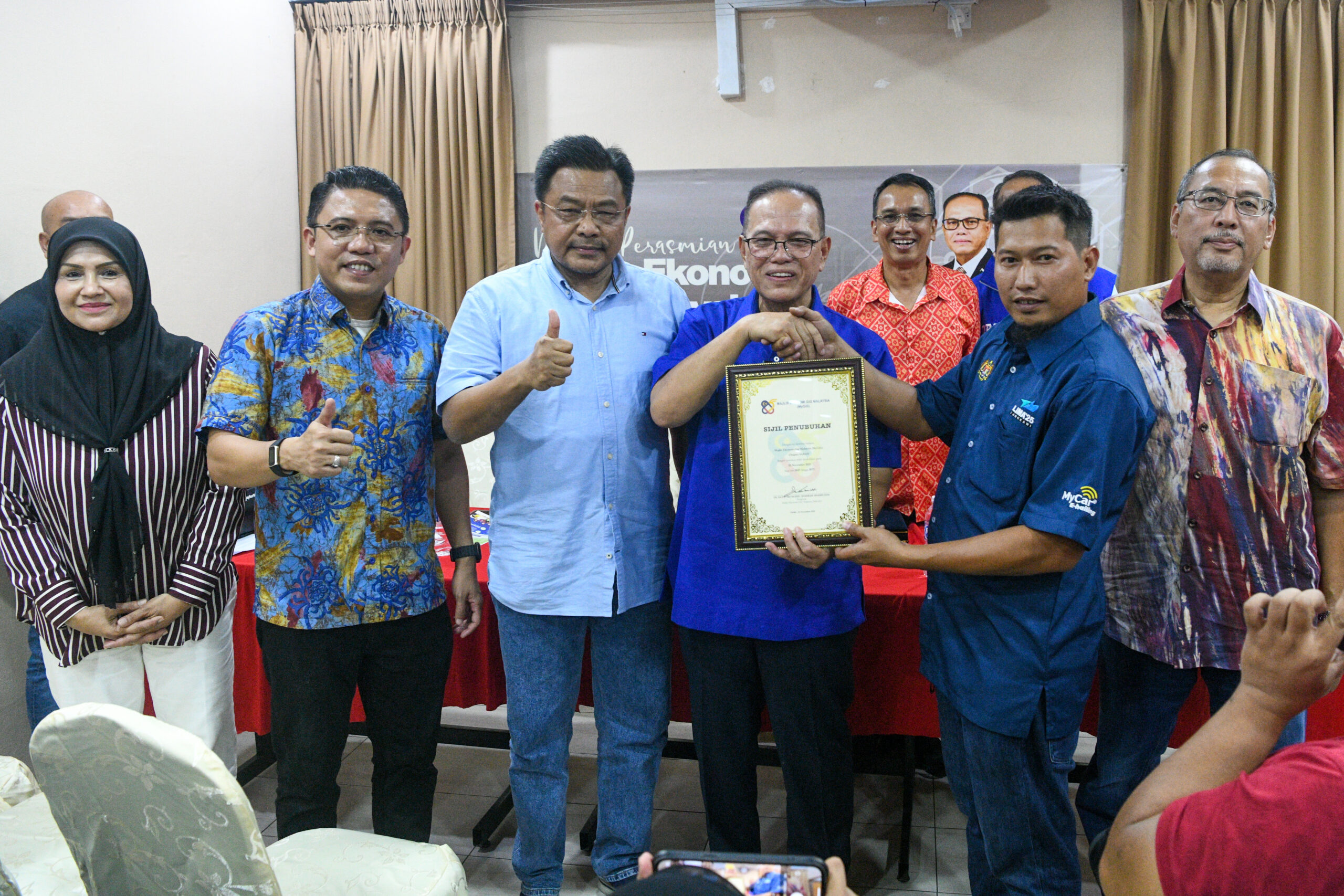 Majlis Ekonomi GiG Malaysia Capter Sabah Dirasmikan MB Pahang