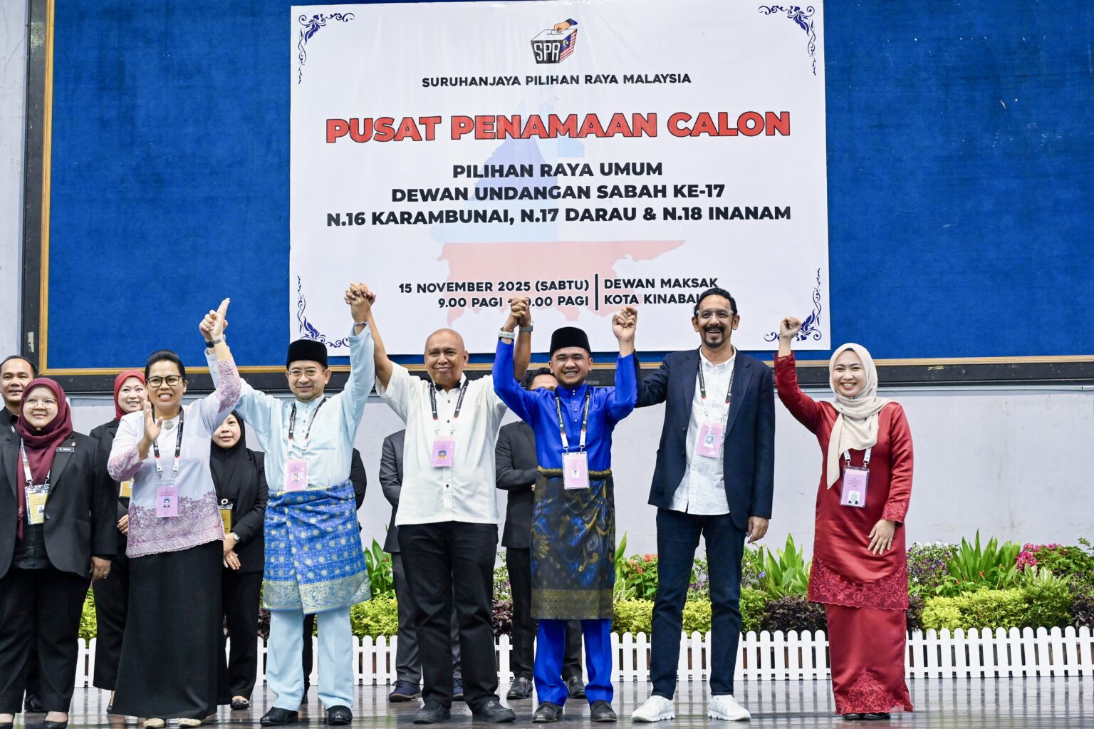 Calon Nombor Satu DUN Karambunai, Nombor Tiga DUN Darau