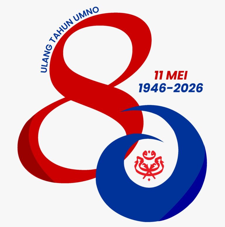 Logo Rasmi 80 Tahun UMNO - UMNO Online